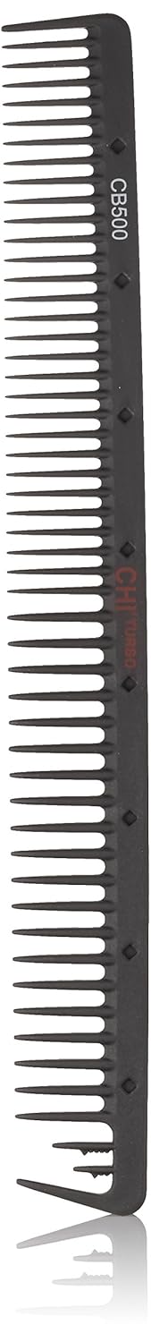 Amazon.com : CHI Turbo Carbon Wide Tooth Cutting Comb : Beauty ...