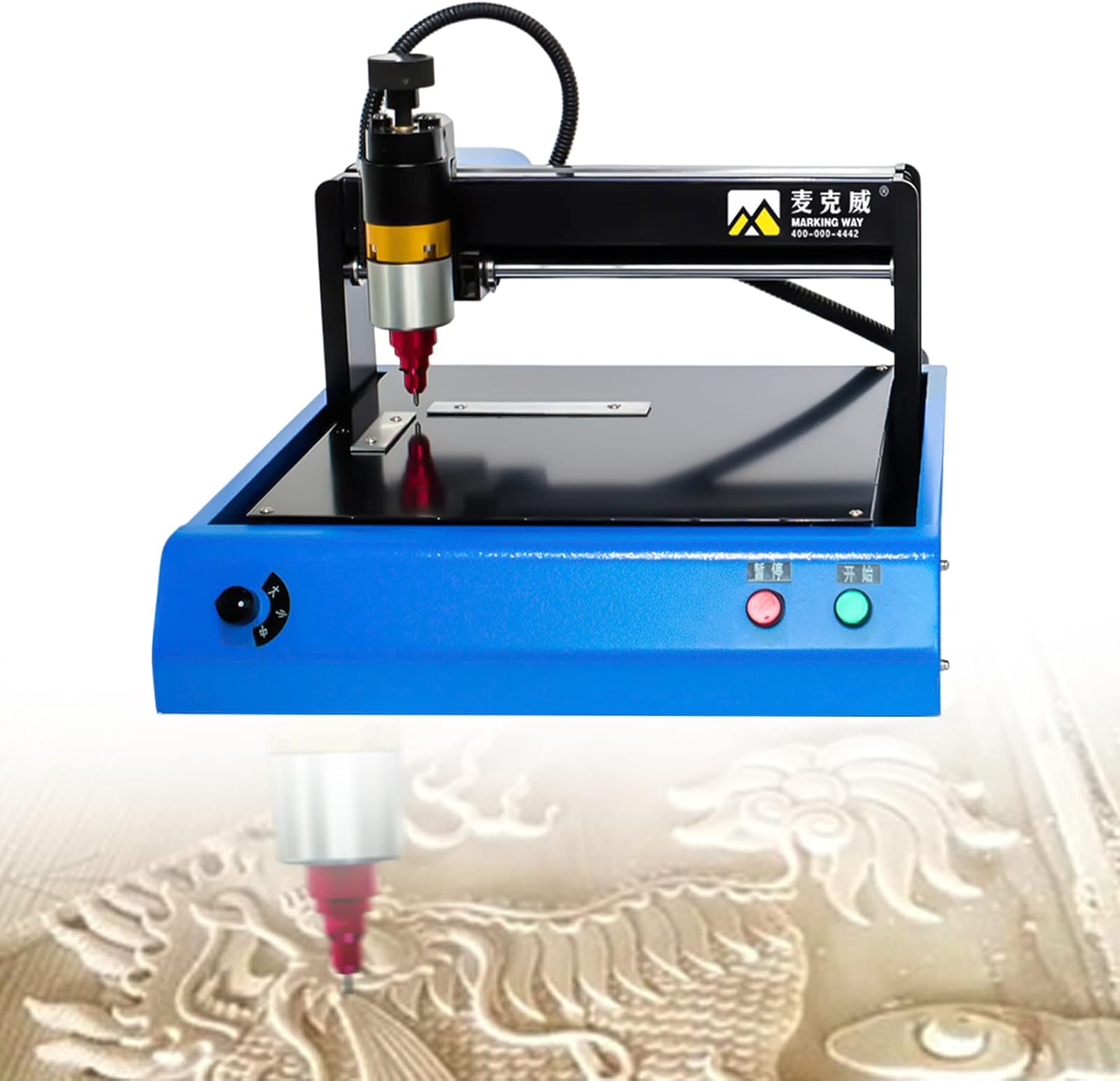 Amazon.com: Electric Marking Machine Portable Metal Plastic Engraving ...