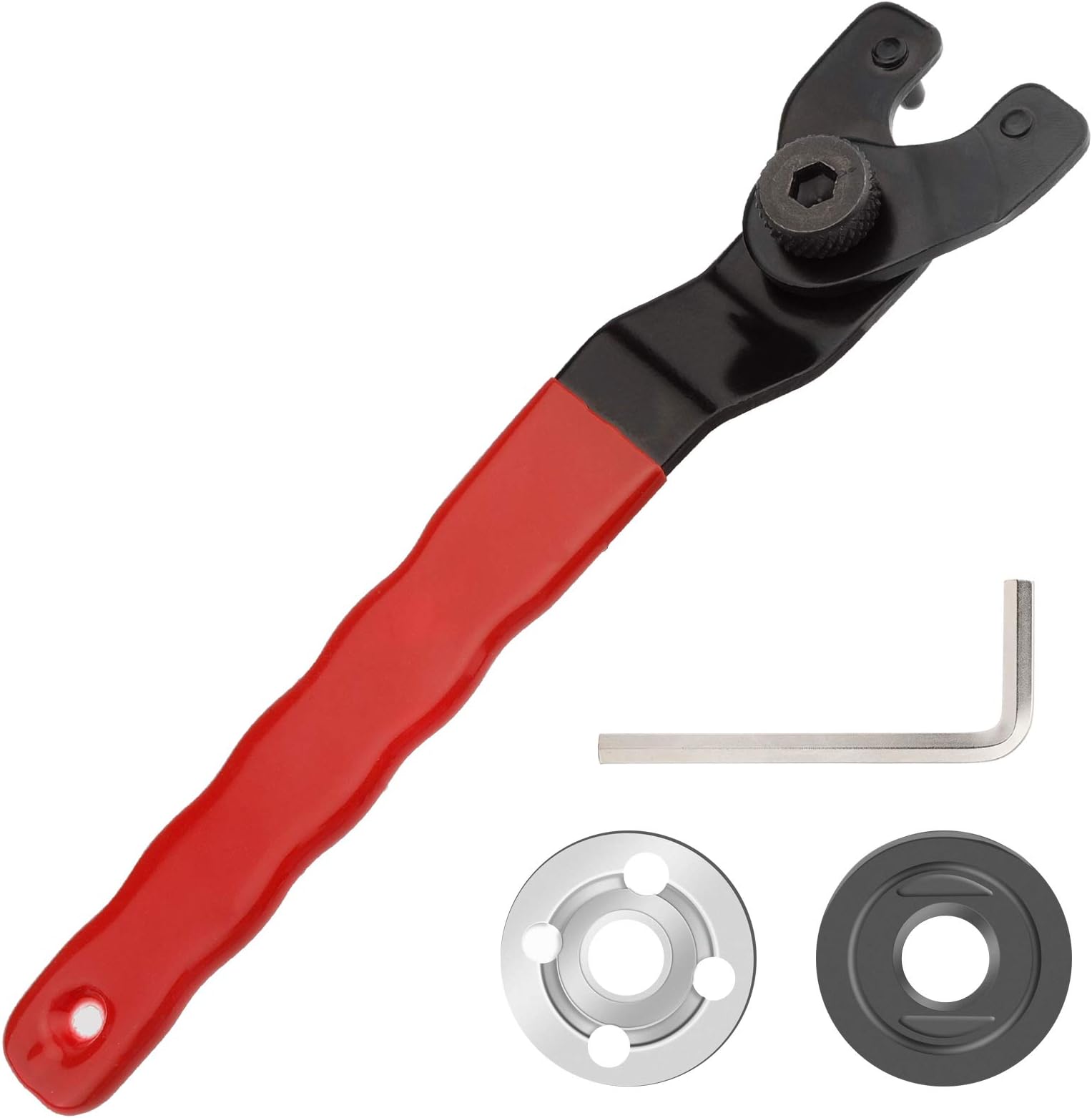 Toolzone Spanner For 115mm 4.5" (4 1/2") Angle Grinders : Amazon.co.uk ...