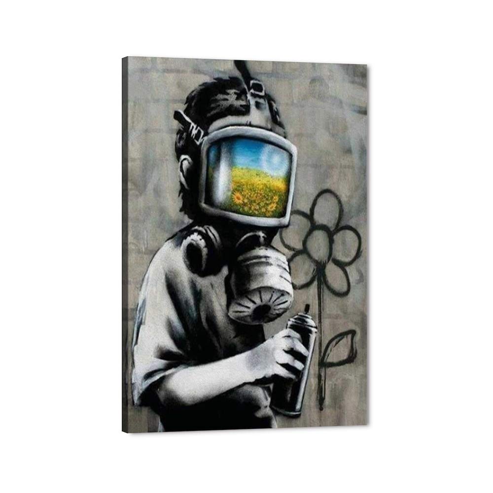 Banksy Gas Mask