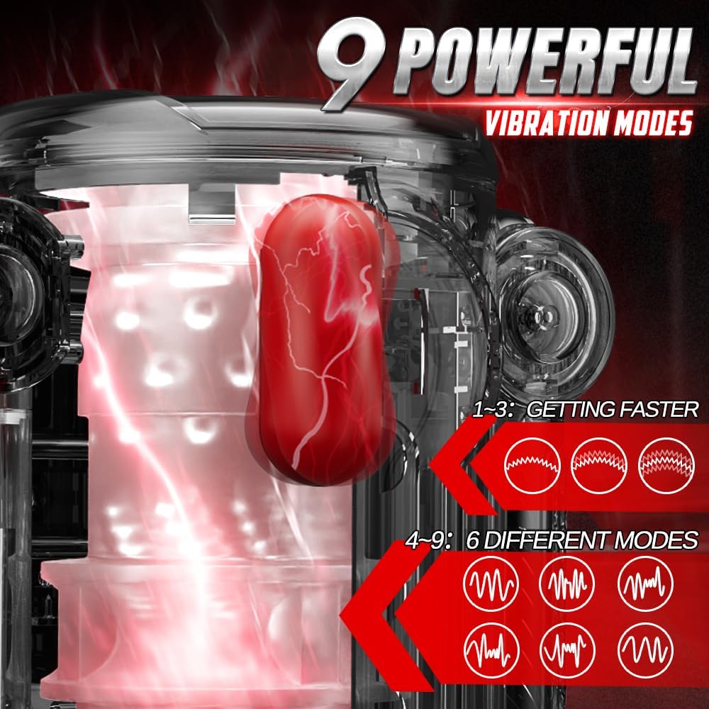 Automatic Male Masturbator Sex Toys for Men, Open Ended Male Stroker ...