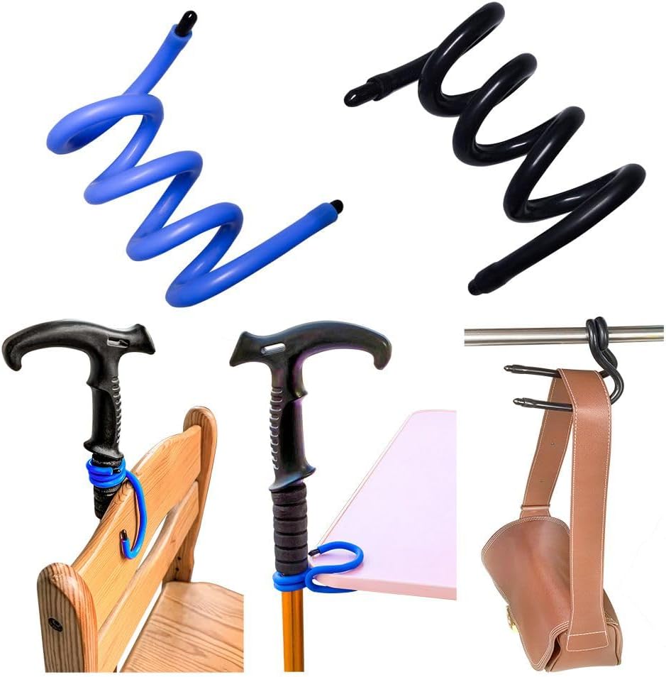 Amazon.com: CozyLivn Flexible Hooks for Cane Holders, Wallet Hangers ...