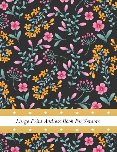 Amazon.com: Large Print Address Book For Seniors: Large Large Print ...