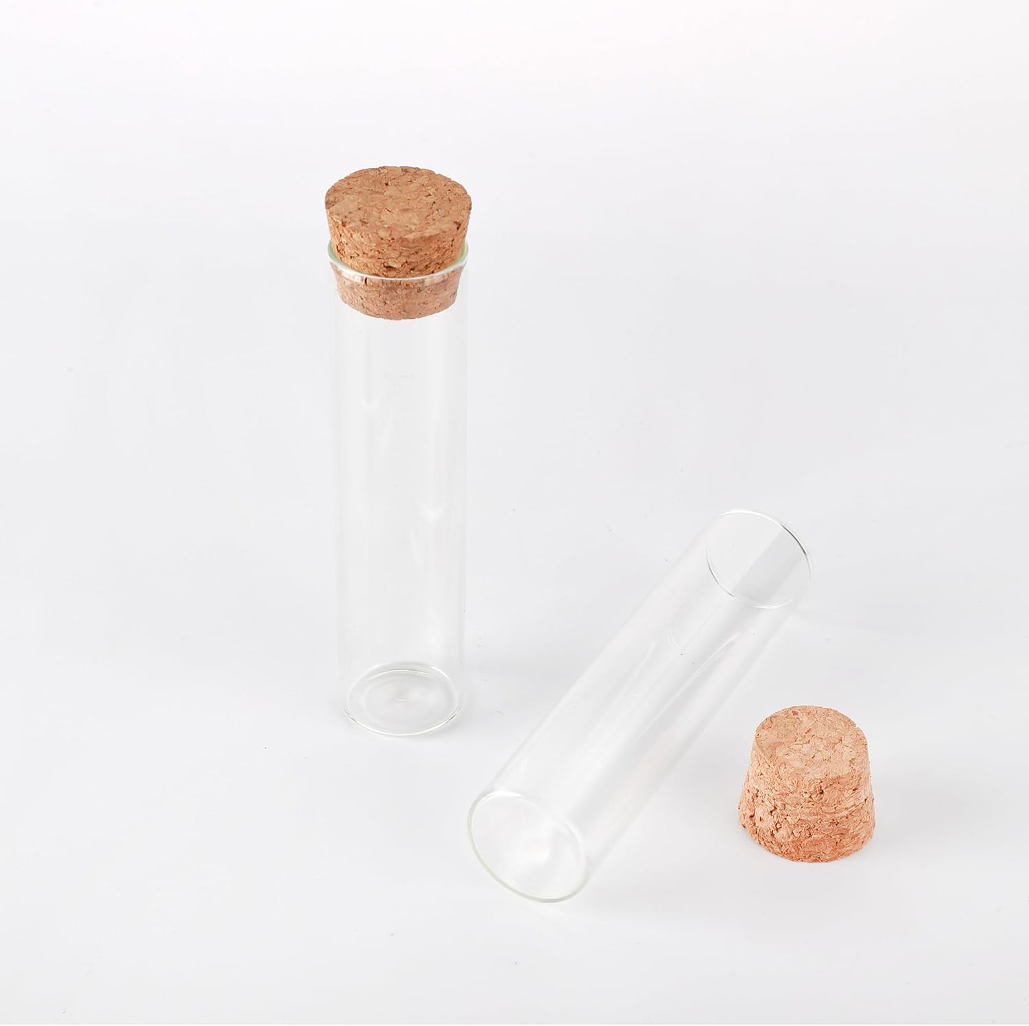 Amazon.com: Grisofaa 21pcs 25ml Glass Tubes with Corks,Test Tubes with ...