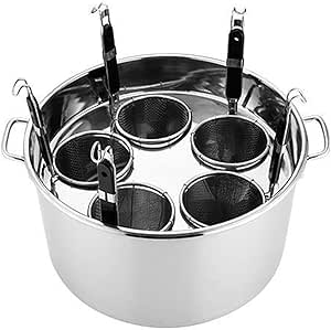 Amazon.com: Pasta pots Pasta Pot Stainless Steel Pasta Cooker ...
