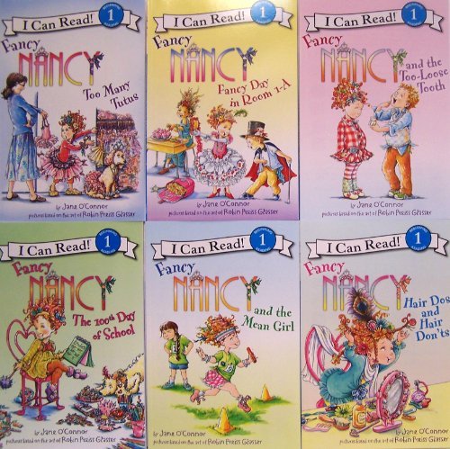 I Can Read Fancy Nancy - 6 Book Set (Too Many Tutus, Fancy Day in Room ...