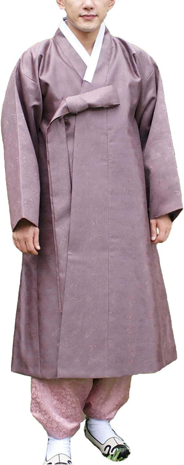 Amazon.com: Altair Men outer coat Korea traditional clothing Durumagi ...