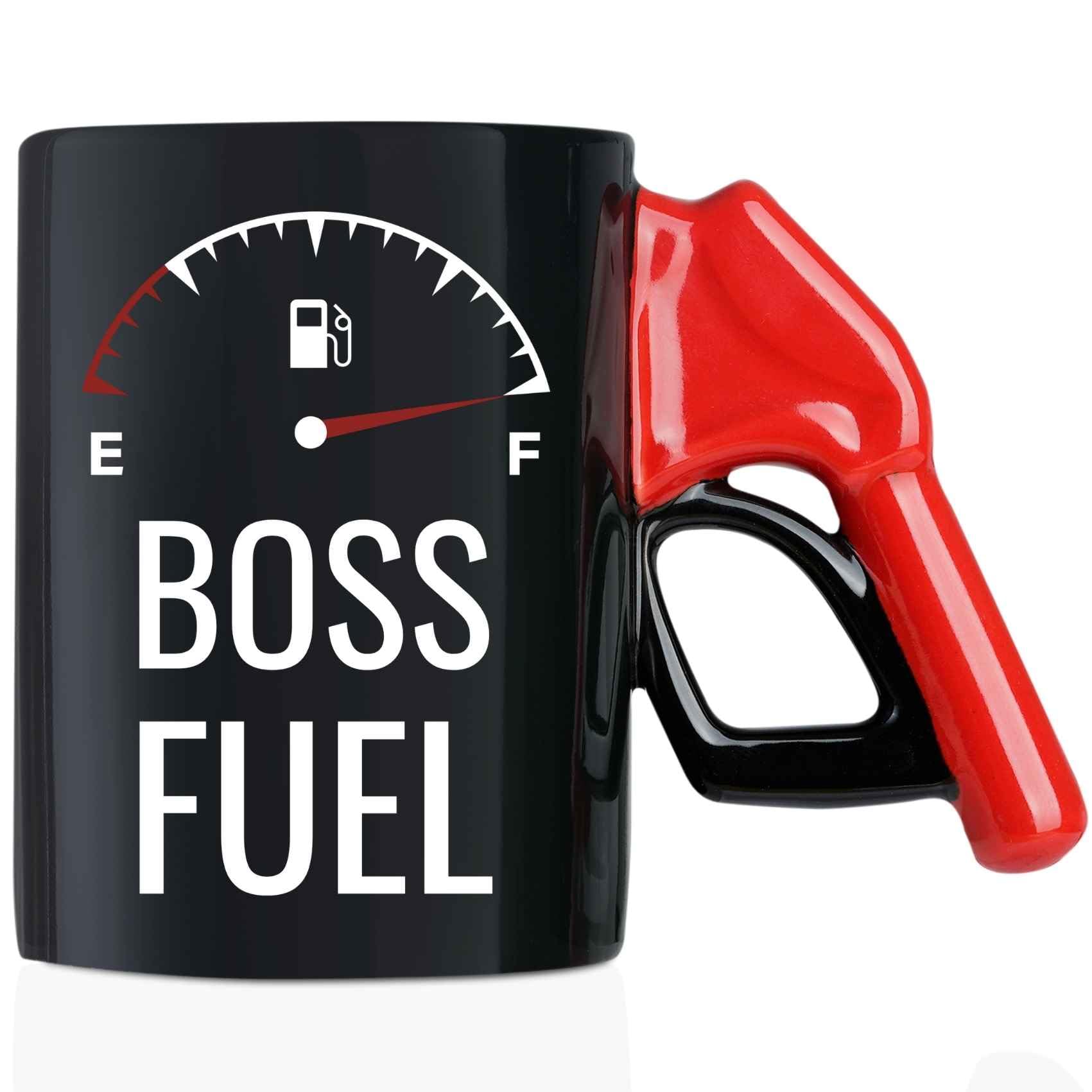 Amazon.com: Onebttl Boss Gifts, Boss Fuel Coffee Mug with Fueling ...