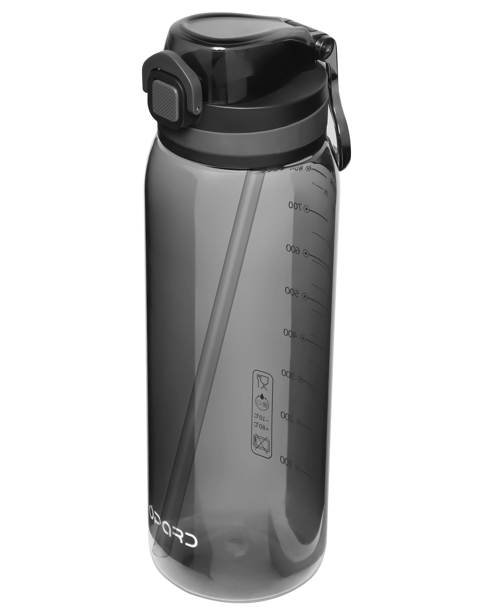 Opard 700 ml/1000 ml Water Bottle with Straw Cap, BPA-Free, Leak Proof Flip Top Bottle : Amazon ...