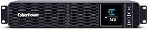 CyberPower CP1500PFCRM2U PFC Sinewave UPS System, 1500VA/1000W, 8 Outlets, AVR, Short Depth 2U ...