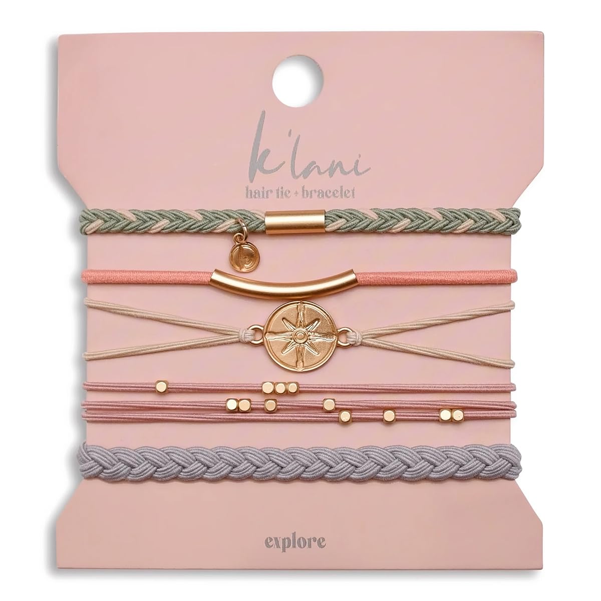 Amazon.com : K'lani Explore Bracelets for Women – Elastic Bracelets and ...