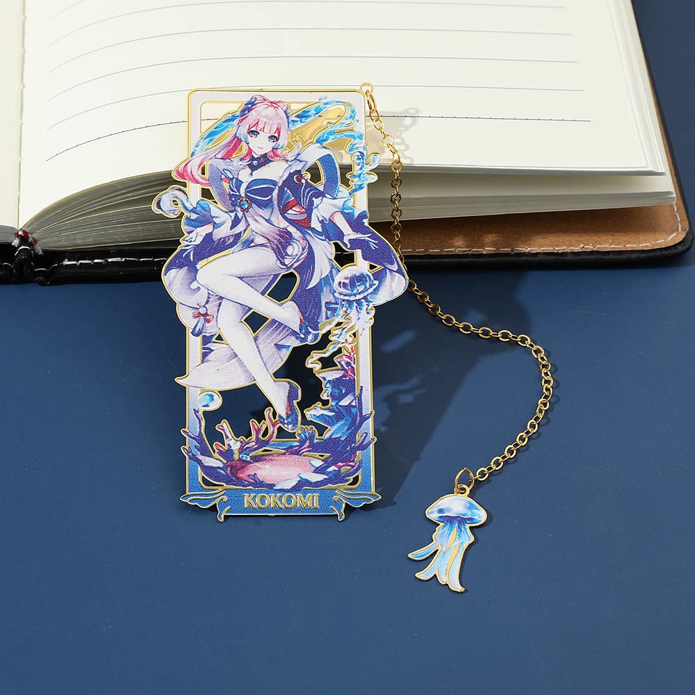 Snapklik.com : Genshin Impact okomi Bookmark Metal - Xiao, azuha, Hutao ...