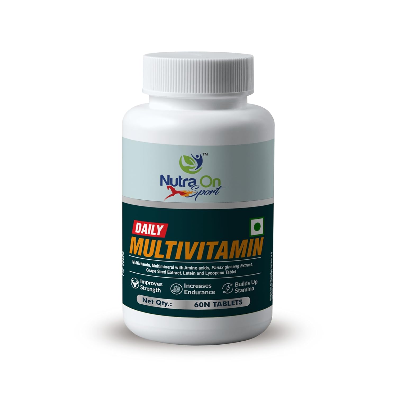 Nutra On Sport | Daily Multivitamin | For Daily Micro Nutrient ...
