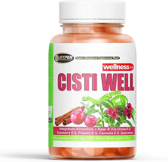 Hyper Integratore Cistite Cisti Well | Contrasta Infiammazioni e ...