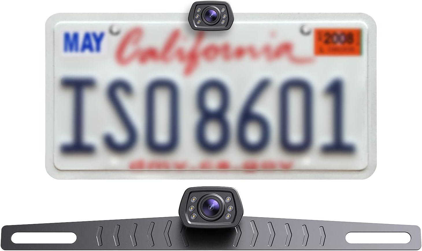 Amazon.com: License Plate Backup Camera HD Night Vision Rear View ...