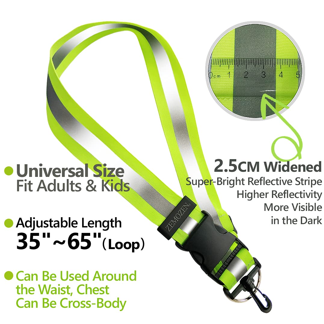 Snapklik.com : High Visibility Reflective Sash For Walking At Night ...