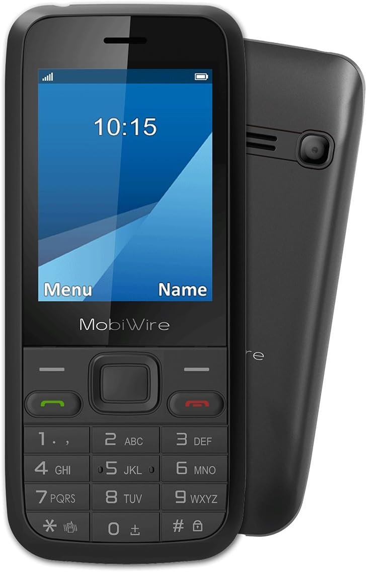 Mobiwire Pictor Basic Mobile Phone - Black - 2.0 MP Camera : Amazon.co ...