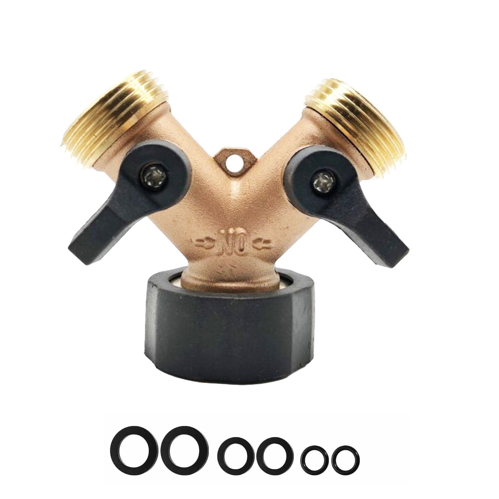 ZQSFPK 3/4″ Tap Y Splitter Brass Hose Connector,Hosepipe Connectors ...
