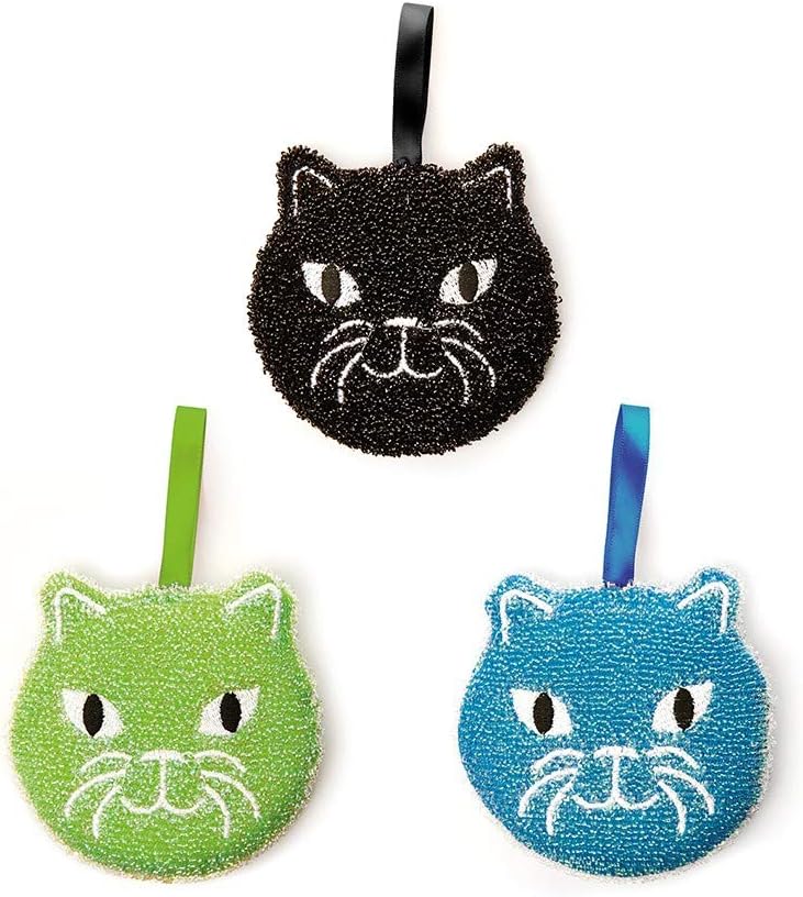 Cat Sponges Set Of 3 : Amazon.co.uk: Home & Kitchen
