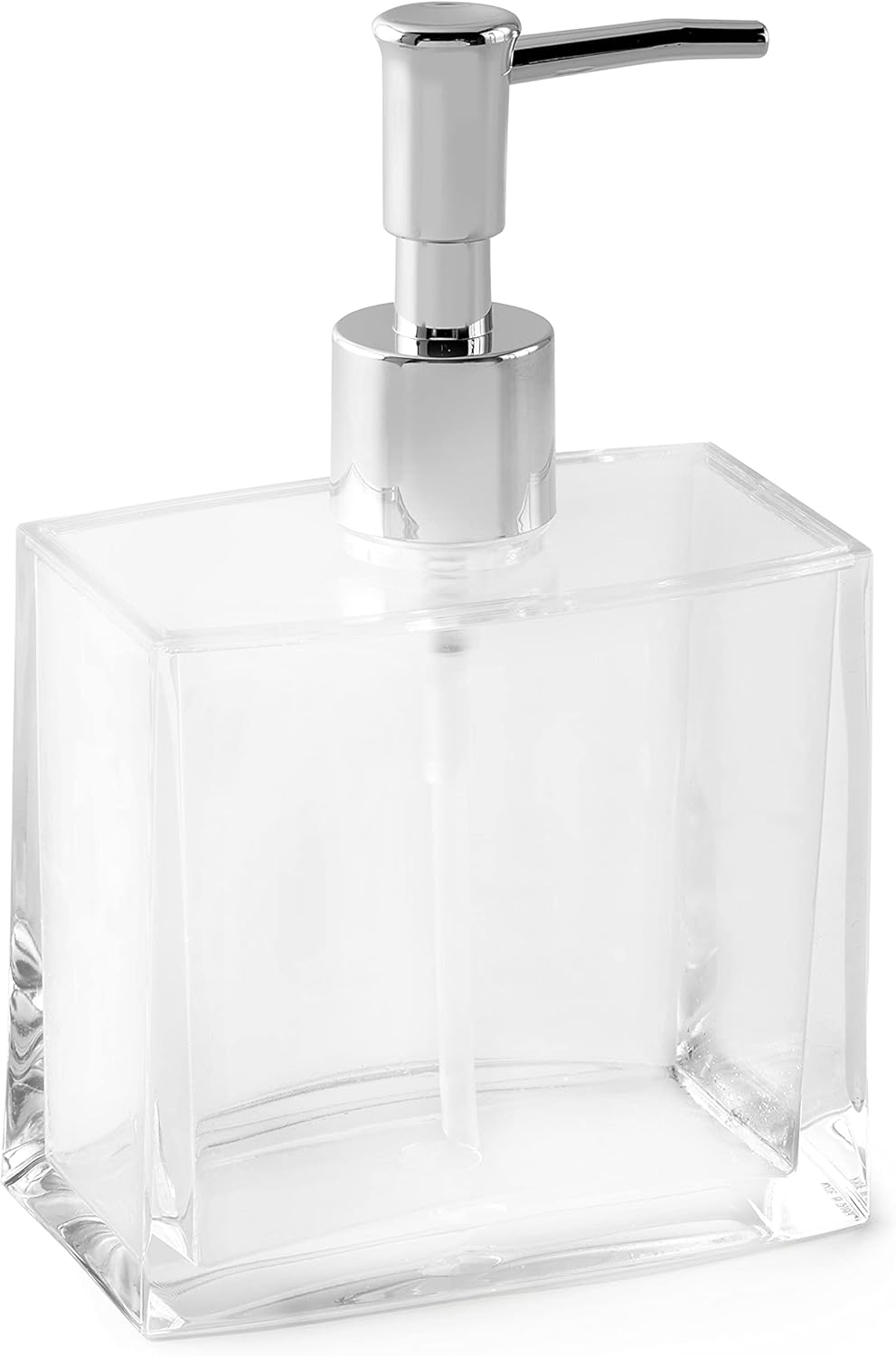 Amazon.com: Huang Acrylic Clear Rectangular Refillable Liquid Soap ...