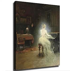 Amazon.com: George Roux - Spirit Poster Canvas Painting Wall Art ...
