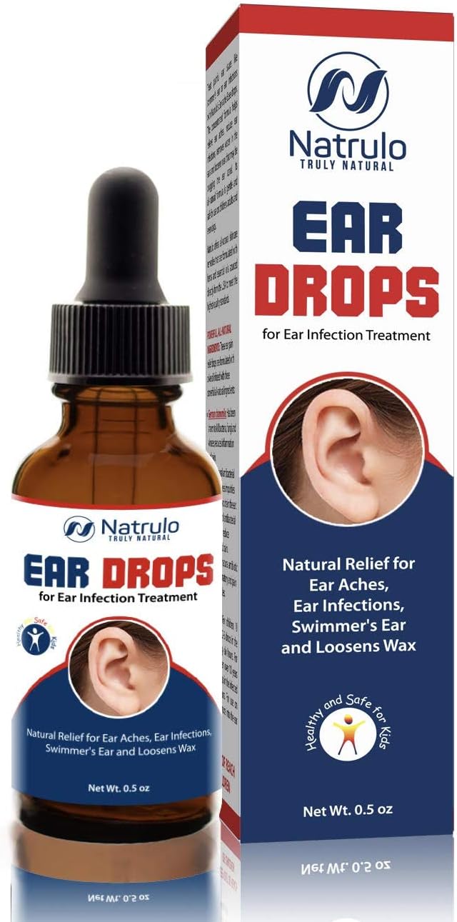 Amazon.com: Natural Ear Drops for Ear Infection Treatment – Organic Ear ...
