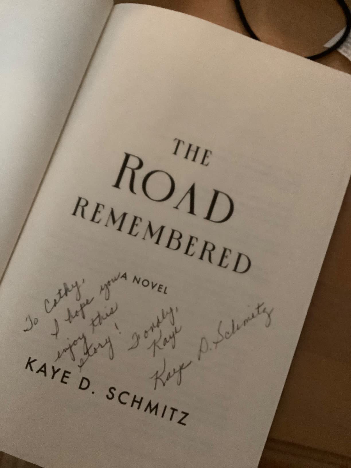 Amazon.com: The Road Remembered: 9780578864884: Schmitz, Kaye D: Books