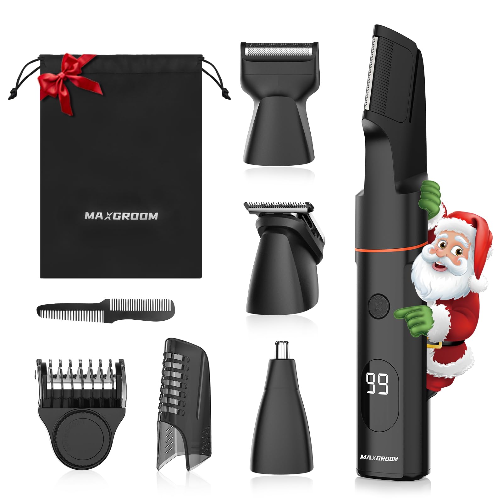Amazon.com: MAXGROOM Manscape All-in-One Body Hair Trimmer for Men ...