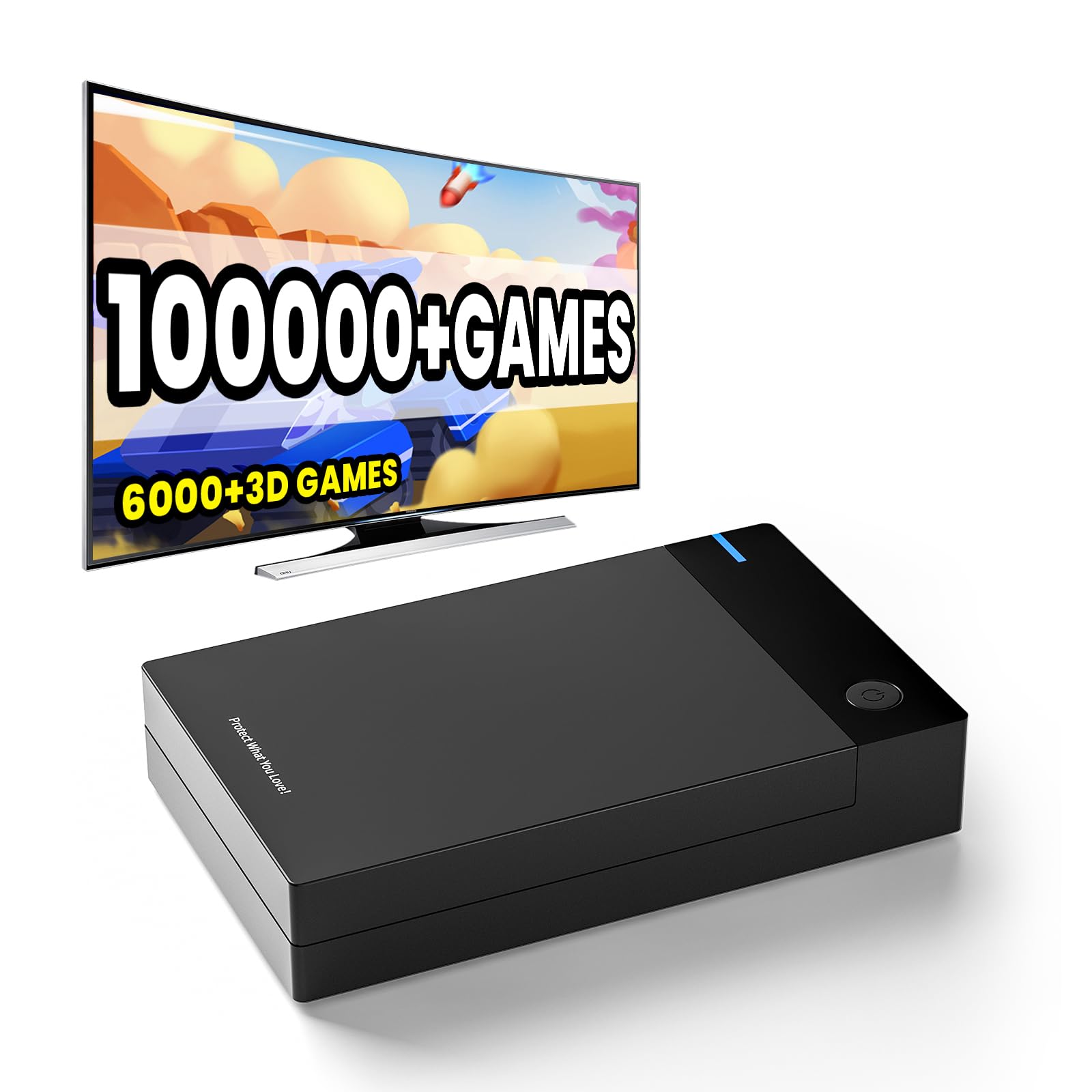 Amazon.com: 12TB Retro Gaming Hard Drive Compatible with 100,000 ...