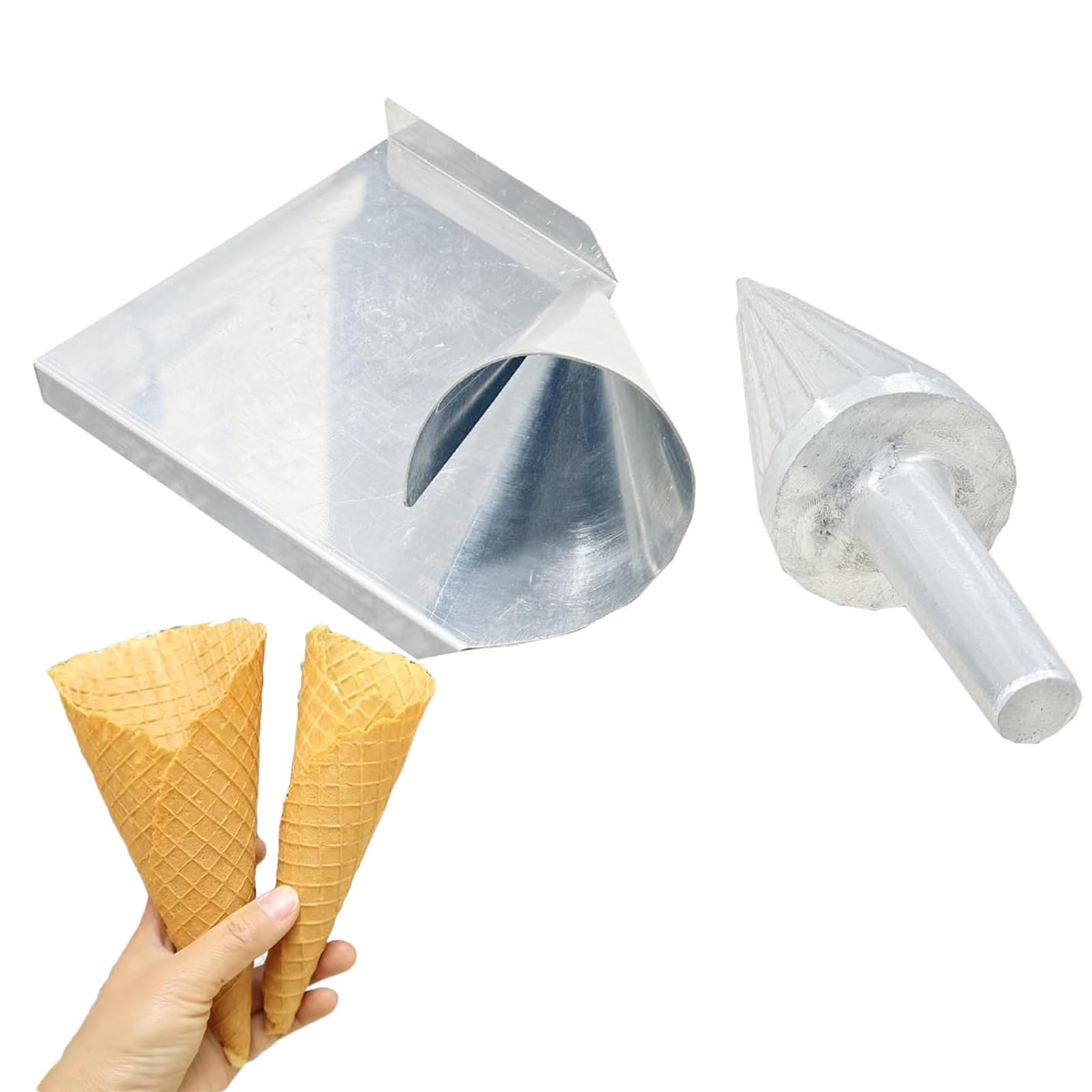 Amazon.com: Ice Cream Waffle Cone Roller, Waffle Cone Shaper Tool ...