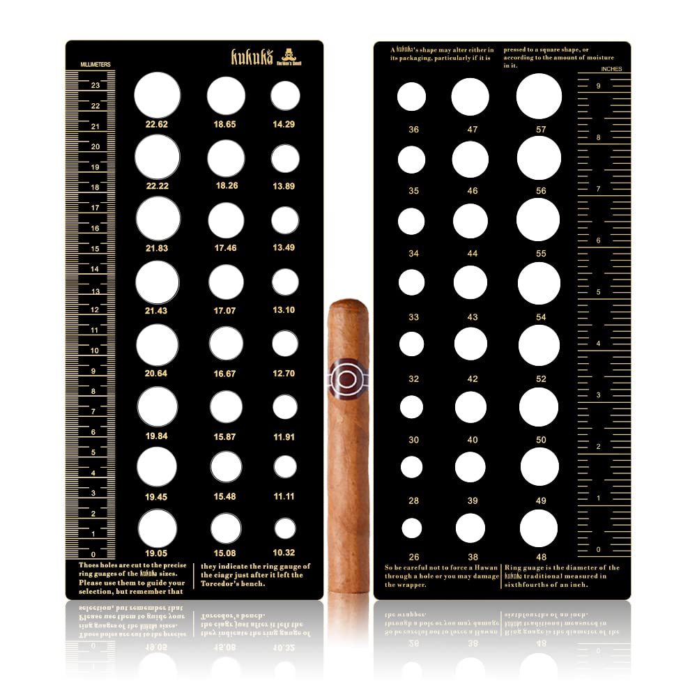 Cigar Ring Size In Inches