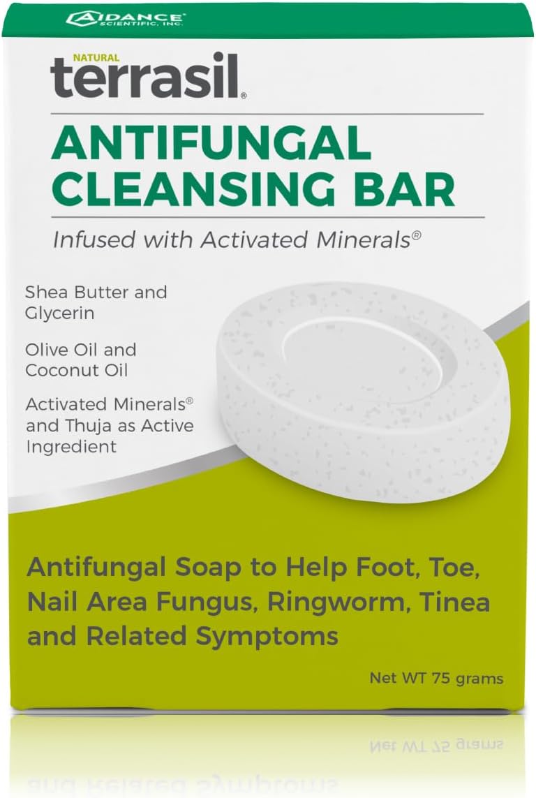 Amazon.com: terrasil Antifungal Soap, Care & Relief of Jock Itch ...