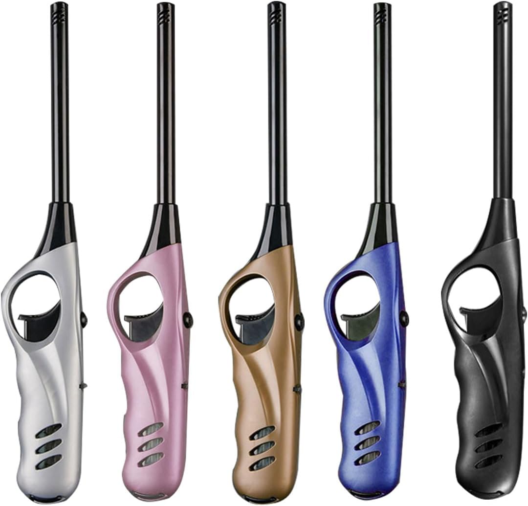 Amazon.com: 5 Pack Kitchen Gas Stove Extended Lighter,Handy Refillable ...
