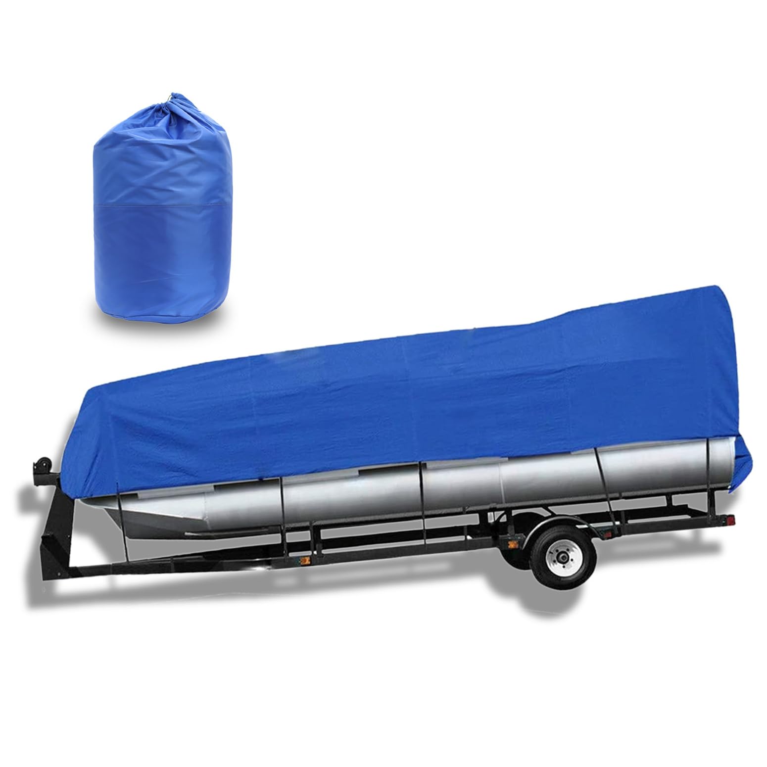 Amazon.com: Aspaton Trailerable Pontoon Boat Cover 400D PU Waterproof ...
