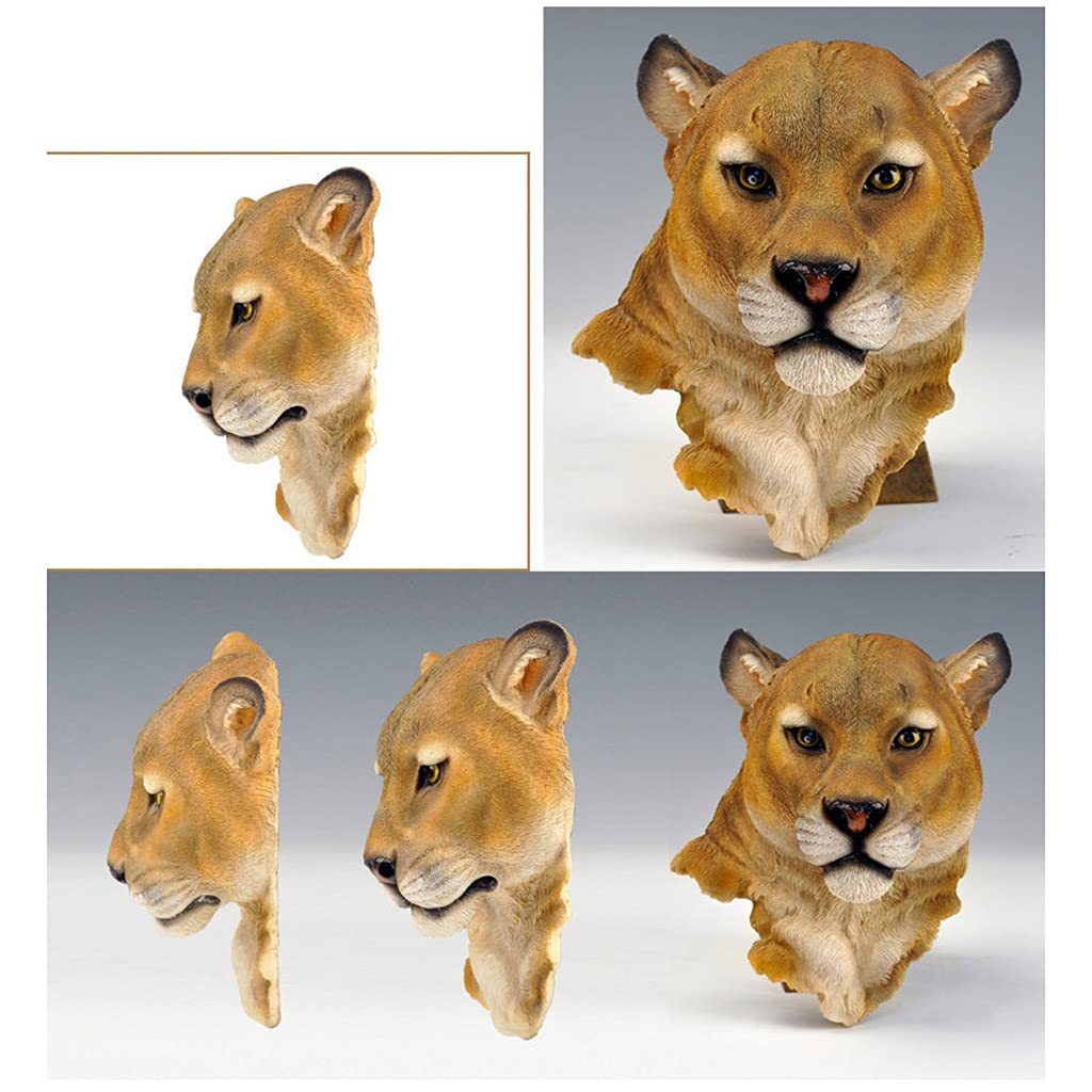 Buy ShiftX4 3D Animal Wall ed Head Sculpture Wall Decoration Made from ...