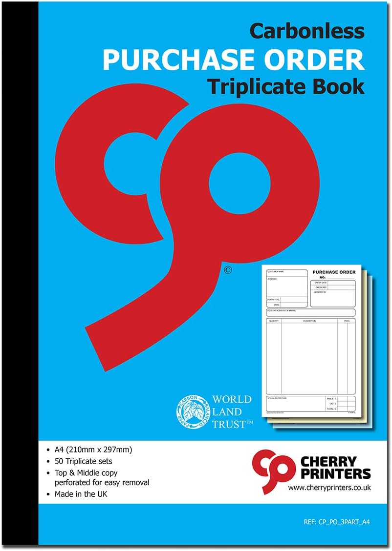 Challenge Triplicate Book, Carbonless, 100 Pages, 5 pack (210 x 130 mm ...
