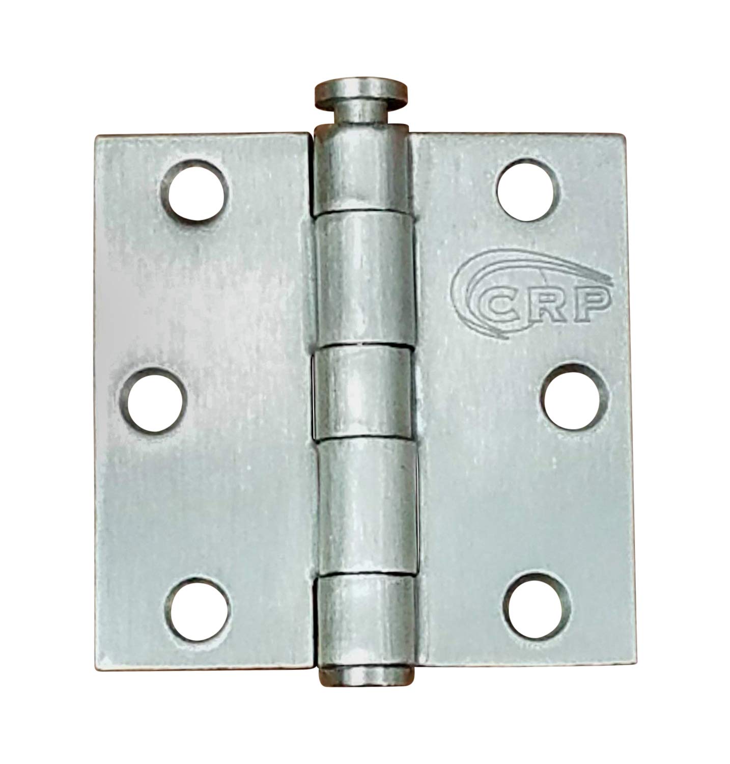 Hinge Outlet Commercial Door Hinges, Satin Nickel, 3 Inch Square, 2 ...