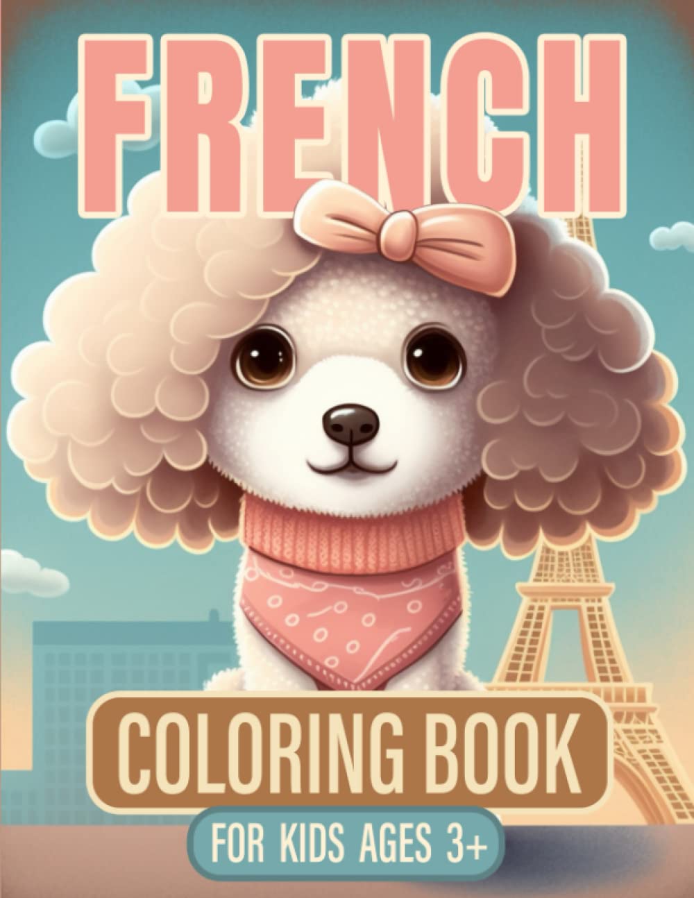 French Coloring Book for Kids: Easy and Fun Bilingual Coloring Pages ...