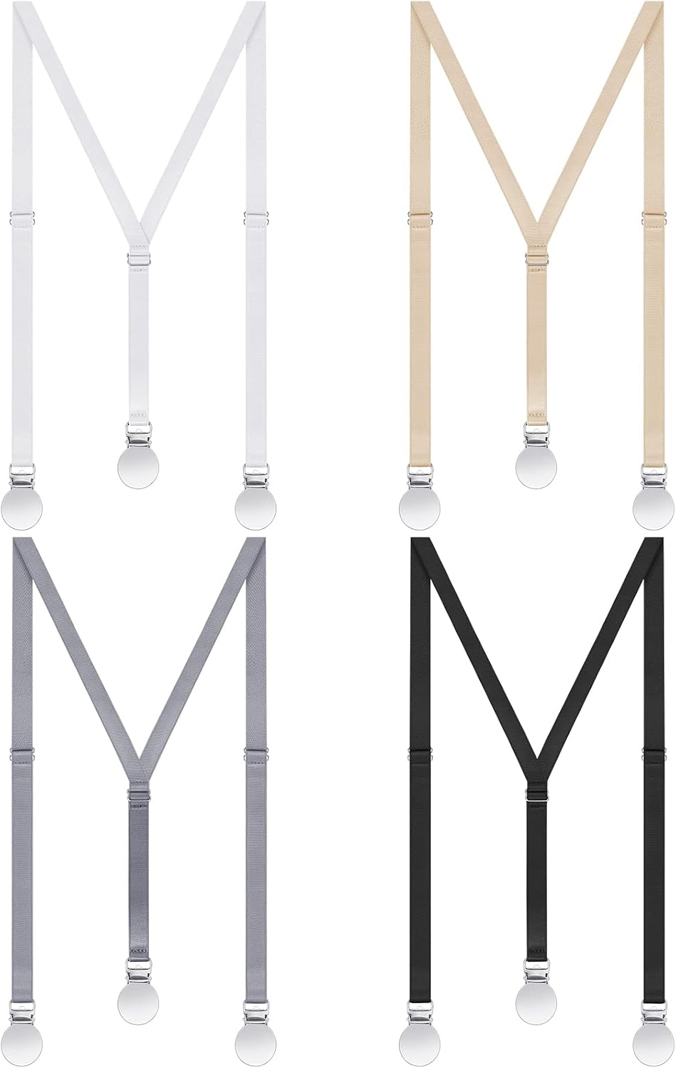 Amazon.com: Sintege 4 Pcs Women Suspenders Hidden Suspenders for Women ...