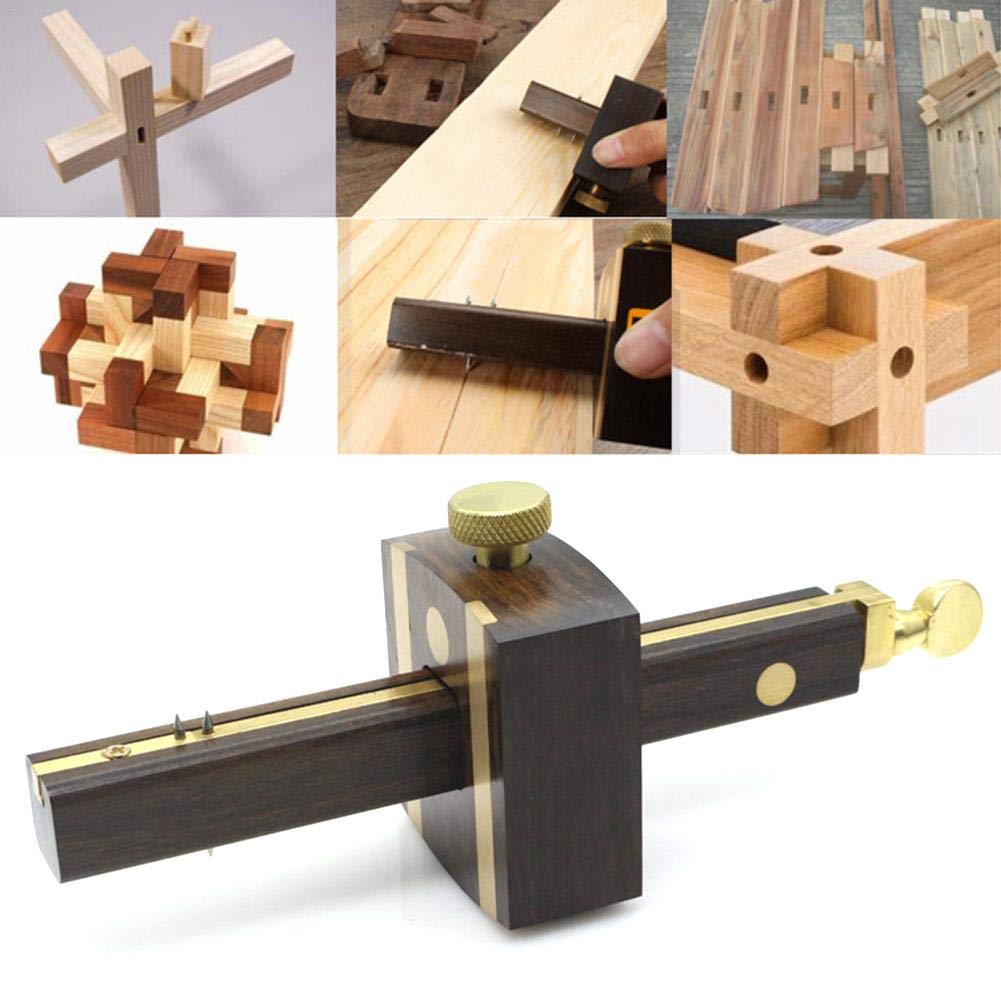 Mortise Gauge Enpoint Ebony Marking Gauge Woodworking Marker Sliding ...