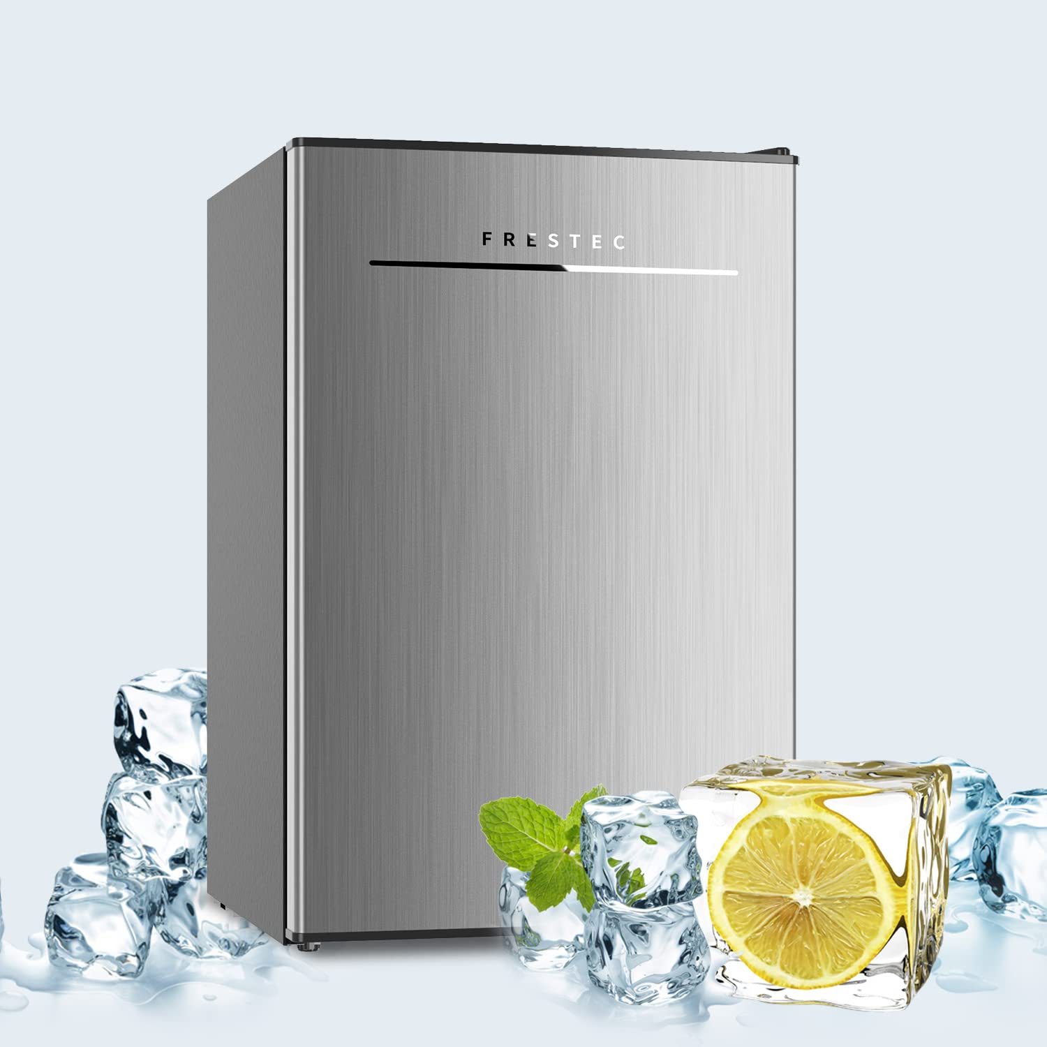 Buy 2.4 Cu.Ft. Mini Fridge, Compact Dorm Refrigerator with Freezer ...