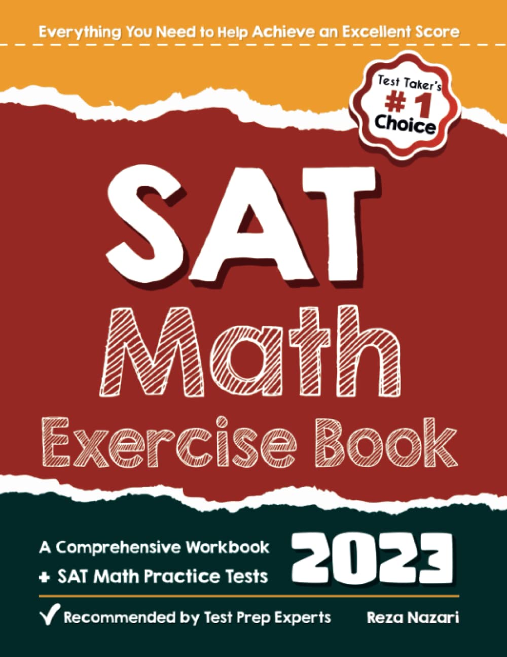 Amazon | SAT Math Exercise Book: A Comprehensive Workbook + SAT Math ...