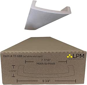 Amazon.com: Lighting Plastics of Minnesota 4ft Wrap Around Light Cover ...