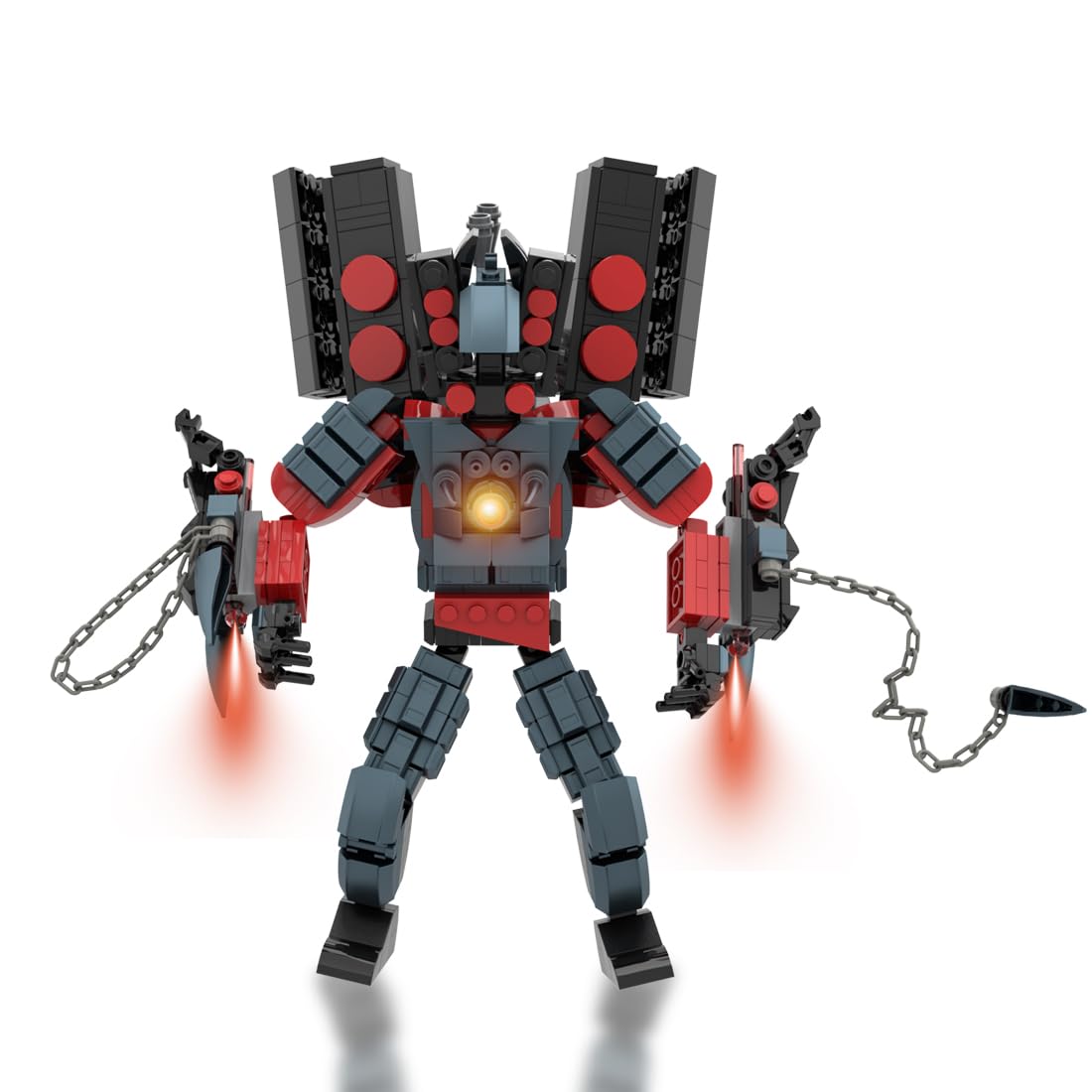 Upgraded Version of Toilet Series Building Block Toys, Titan Clock Man ...