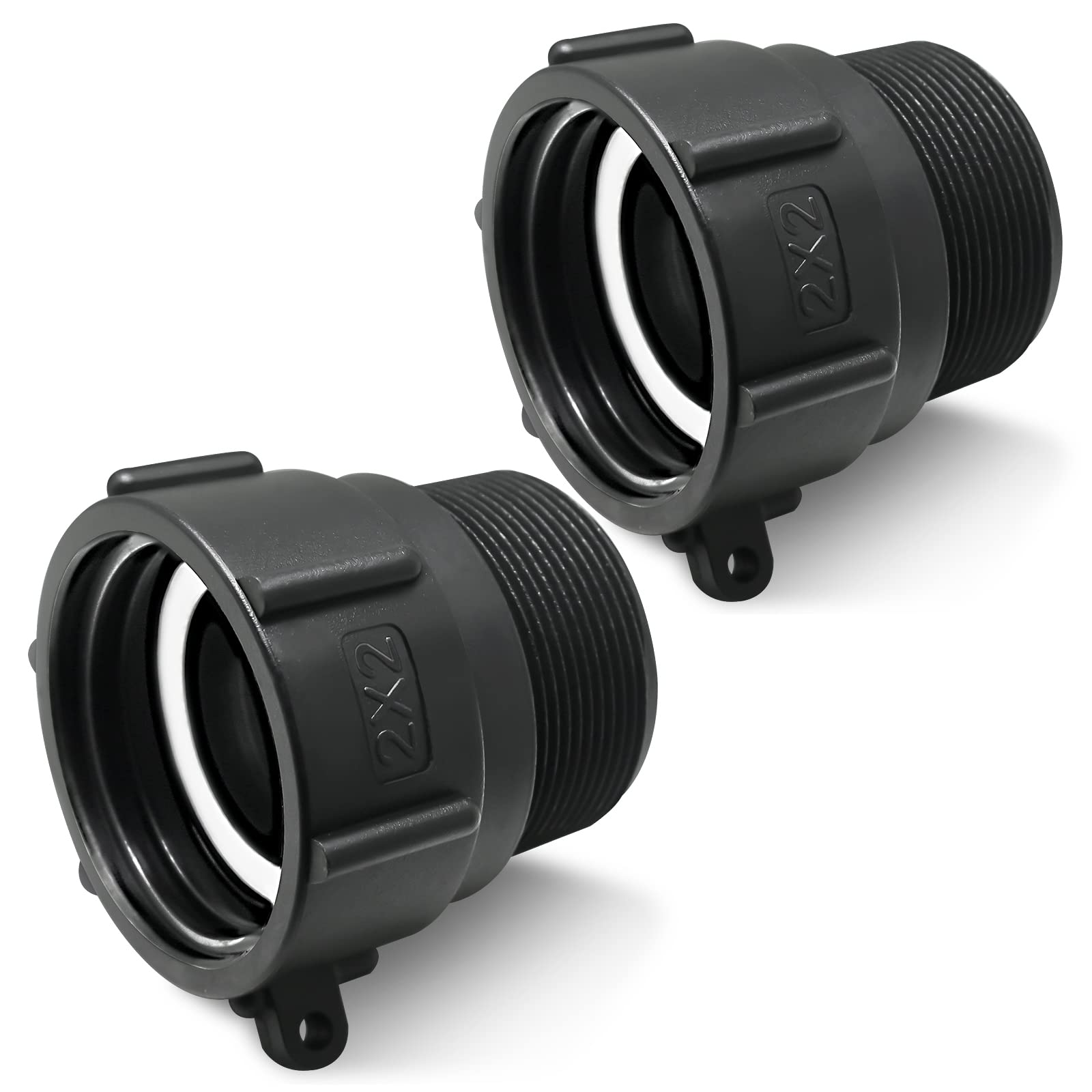 Buy BZGREEN 275 330 Gallon IBC Tote Adapter 2" Female Buttress Coarse ...