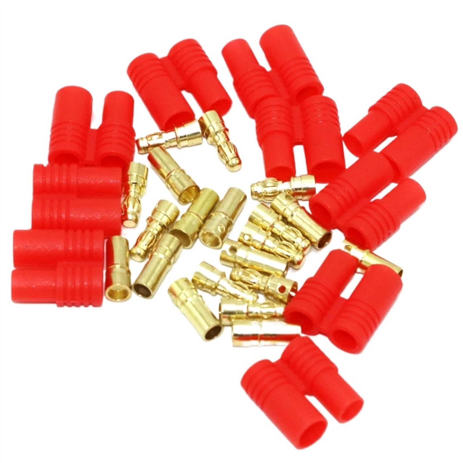 3.5mm Bullet Connectors 20-Pack - 10 Male & 10 Female Plugs Xt30 Connector