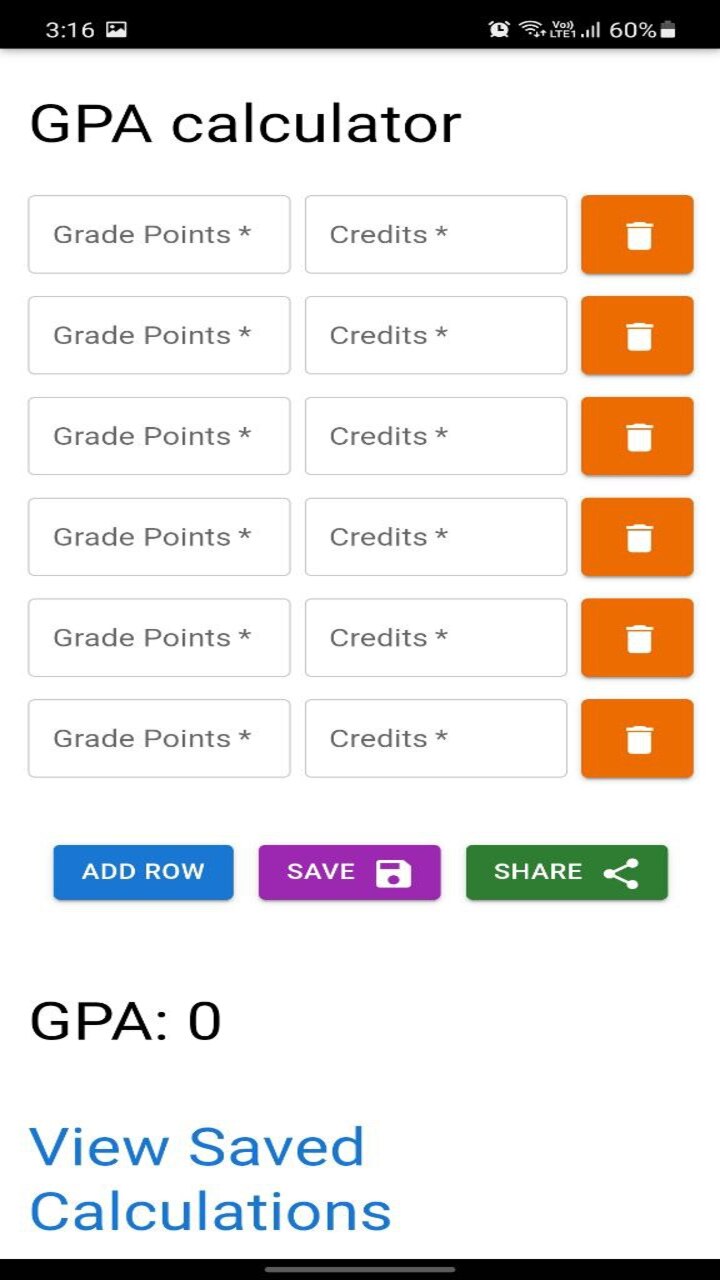 MyCgpa : University CGPA and SGPA Calculator - App on Amazon Appstore