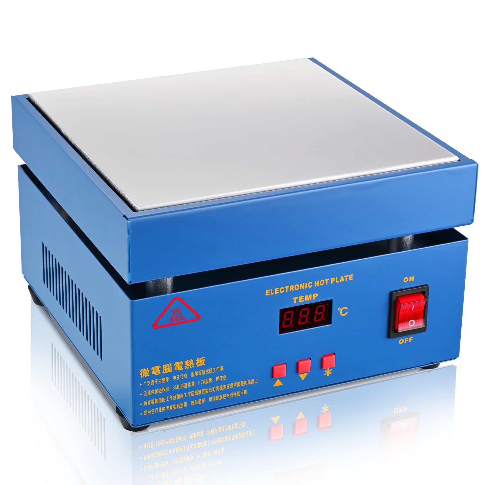 Snapklik.com : Upgraded 110V 850W Soldering Hot Plate LED Microcomputer ...