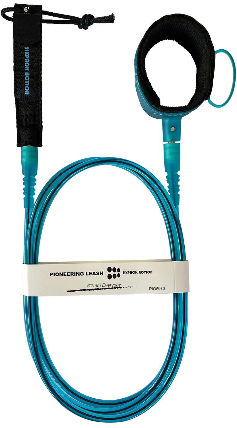 9 Ft Surf Leash SIXPACK ACTION Pioneering 5ft 6mm Competition Surfboard ...