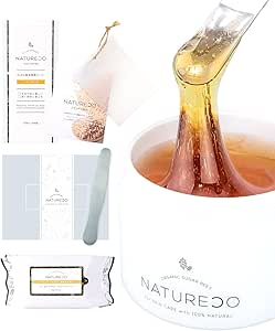 Amazon.co.jp: ﻿NATURECO ブラジリアンワックス 完全無添加 スターターキット ワックス280g 日本製 ワックス脱毛 デリケートゾーン VIO 脱毛 全身 ムダ毛処理 ...